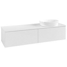 Villeroy & Boch Villeroy & Boch Antao Waschtischunterschrank 1600x360x500mm L38110GF mit Beleuchtung mit Struktur FK/AP: GF/0