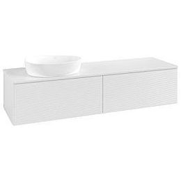 Villeroy & Boch Villeroy & Boch Antao Waschtischunterschrank 1600x360x500mm L37110GF mit Beleuchtung mit Struktur FK/AP: GF/0