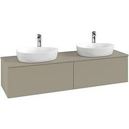 Villeroy & Boch Villeroy & Boch Antao Waschtischunterschrank 1600x360x500mm L39150GF mit Beleuchtung mit Struktur FK/AP: GF/0