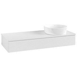 Villeroy & Boch Villeroy & Boch Antao Waschtischunterschrank 1200x190x500mm L12110GF mit Beleuchtung mit Struktur FK/AP: GF/0