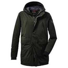 Parka Killtec "KOW 115 MN PRK" Gr. L, grün (olivgrün) Herren Jacken