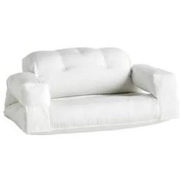 Loungesofa KARUP DESIGN "Hippo" Sofas Gr. B/H/T: 100cm x 75cm x 140cm, Webstoff, weiß OUT