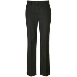 Fadenmeister Berlin - Hose, schwarz, Gr. 36 / S - Wolle