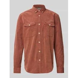 Camel Active Regular Fit Freizeithemd mit Button-Down-Kragen