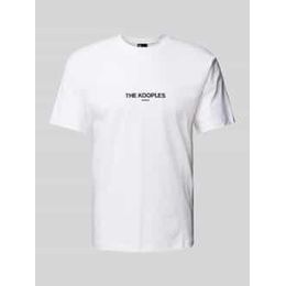 THE KOOPLES T-Shirt mit Label-Print