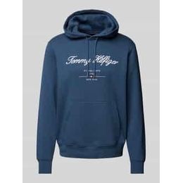 Tommy Hilfiger Hoodie mit Label-Stitching