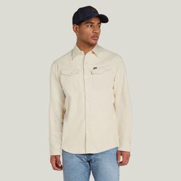 G-Star Raw Arc 3D Slim Hemd - Beige - Herren