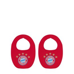 FC Bayern München FC Bayern Lätzchen 5-Sterne 2er-Set - Rot - Baby