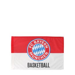 FC Bayern München FC Bayern Basketball Fahne - Rot/Weiß