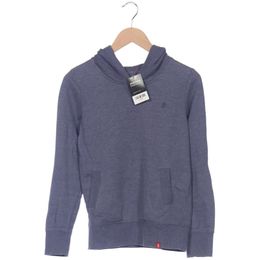 EDC by Esprit Damen Kapuzenpullover, blau, Gr. 34