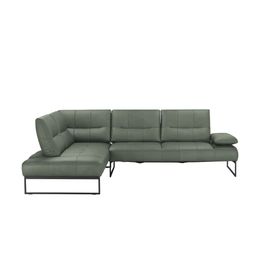 himolla Ecksofa 9360 ¦ grün ¦ Maße (cm): B: 274 H: 93 T: 307