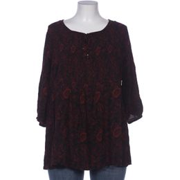 Ulla Popken Damen Bluse, bordeaux, Gr. 46