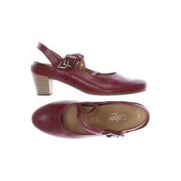 Gabor Damen Pumps, rot, Gr. 5.5