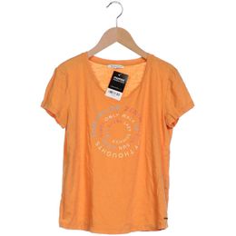 Tom Tailor Denim Damen T-Shirt, orange, Gr. 38