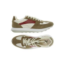 Zara Herren Sneakers, beige, Gr. 43