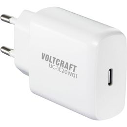 UC-1C20W01 USB-Ladegerät 20 w Innenbereich, Steckdose Ausgangsstrom (max.) 3 a usb-c® Anza - Voltcraft