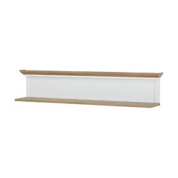 Höffner Wandboard Varese ¦ weiß ¦ Maße (cm): B: 142 H: 29 T: 20