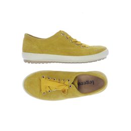 Legero Damen Sneakers, gelb, Gr. 6