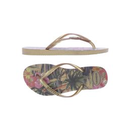 Havaianas Damen Sandale, gold, Gr. 35