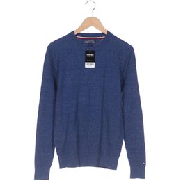 Tommy Hilfiger Herren Pullover, blau, Gr. 46