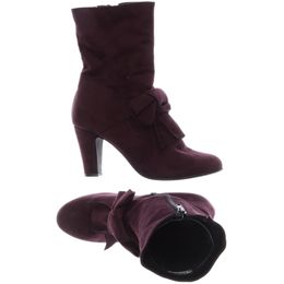 Tamaris Damen Stiefelette, bordeaux, Gr. 40