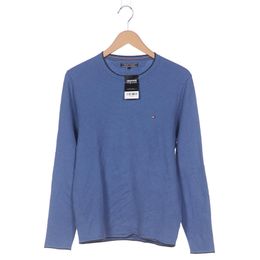 Tommy Hilfiger Herren Pullover, blau, Gr. 46