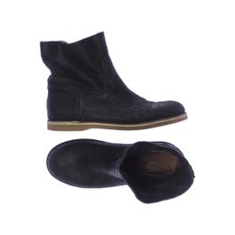 Shabbies Amsterdam Damen Stiefelette, schwarz, Gr. 37