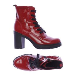 Marco Tozzi Damen Stiefelette, rot, Gr. 38