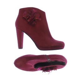 Tamaris Damen Stiefelette, bordeaux, Gr. 39