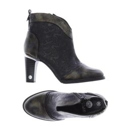 Mustang Damen Stiefelette, grau, Gr. 36