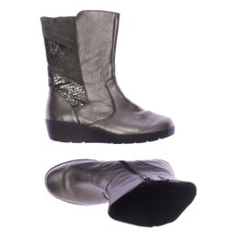 Semler Damen Stiefelette, grau, Gr. 4.5