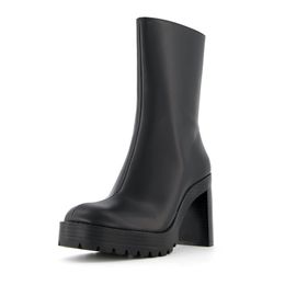 Bershka Stiefelette Damen Gr&ouml;&szlig;e 37 schwarz Winterschuhe