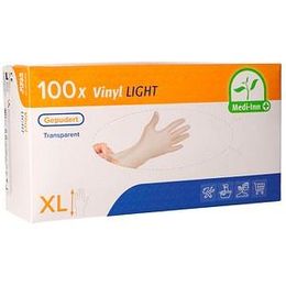 Papstar unisex Einmalhandschuhe LIGHT transparent Größe XL 100 St.