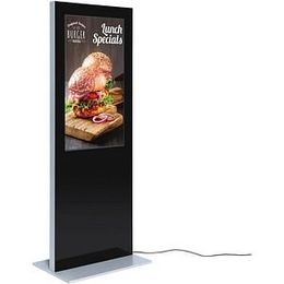 Showdown® Displays Showdown® Displays Digitale Infostele Slim Infostele mit LED-Display 138,0 cm (55 Zoll)