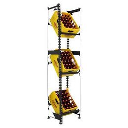 Simonrack Getränkekistenregal SIMONBOTTLE 3 8425437129629 anthrazit 40,0 x 30,0 x 180,0 cm