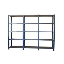 Simonrack Schwerlastregal OFFICCLICK 5 8435104999547 grau, braun 270,0 x 30,0 x 210,0 cm