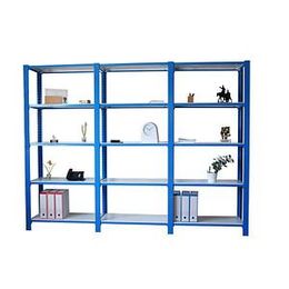 Simonrack Schwerlastregal OFFICCLICK 5 8435104998632 blau, weiß 270,0 x 40,0 x 210,0 cm