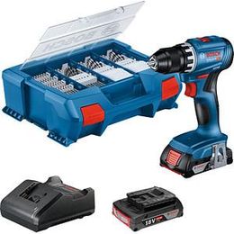 Bosch Professional GSR 18V-45 Akku-Bohrschrauber-Set 18,0 V, mit 2 Akkus