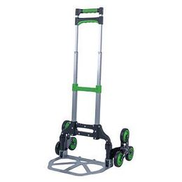 pavo Transportwagen silber 48,5 x 50,0 x 99,5 cm bis 80,0 kg