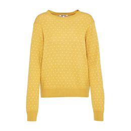 ABOUT YOU Pullover 'Leena Jumper' Damen Gr&ouml;&szlig;e XL gelb / curry