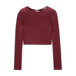 Pull&Bear Pull&bear Shirt Damen Gr&ouml;&szlig;e XS karminrot
