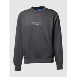 Jack & Jones Sweatshirt mit Label-Print Modell 'VESTERBRO'