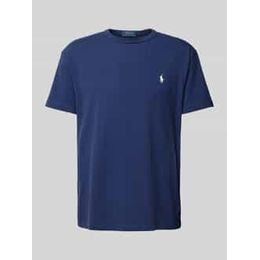 Polo Ralph Lauren Regular Fit T-Shirt aus reiner Baumwolle mit Label-Stitching