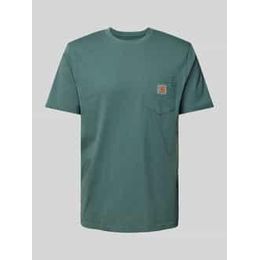 Carhartt Work In Progress T-Shirt mit Brusttasche