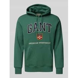 Gant Hoodie mit Label-Print