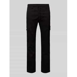 Pepe Jeans Regular Fit Cargohose mit elastischem Bund Modell 'Gymdigo'