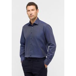 Langarmhemd Eterna "COMFORT FIT" Gr. 40, Normalgrößen, blau (navy) Herren Hemden