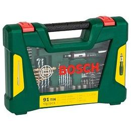 Bosch V-Line Bohrer- und Bit-Set, 91-teilig