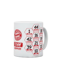 FC Bayern München FC Bayern Tasse Signature 2024-25 - Mehrfarbig