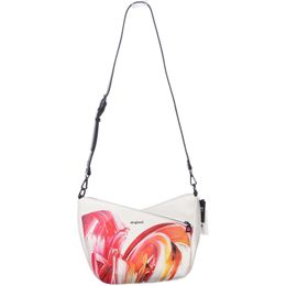 Desigual Damen Handtasche, weiß, Gr.